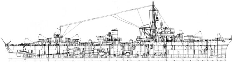 Эскадренные миноносцы типа 1936C — Леста Wiki